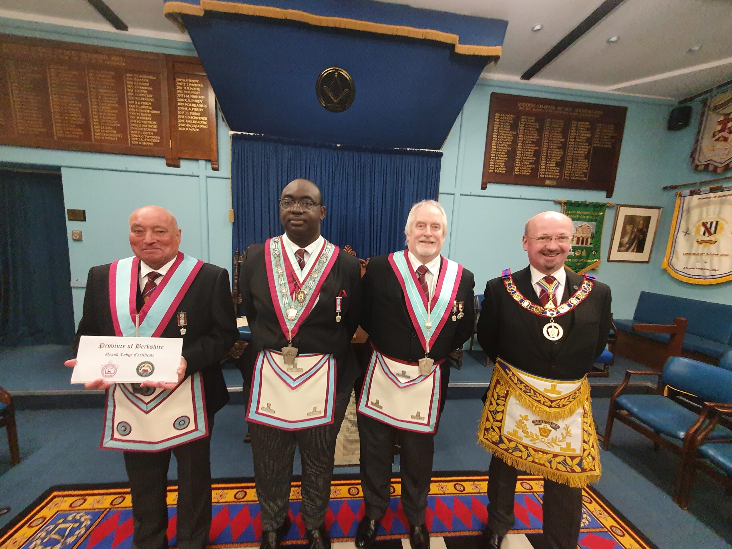 Erlegh Lodge Installation on 26 March 2022 | The Provincial Grand Lodge ...